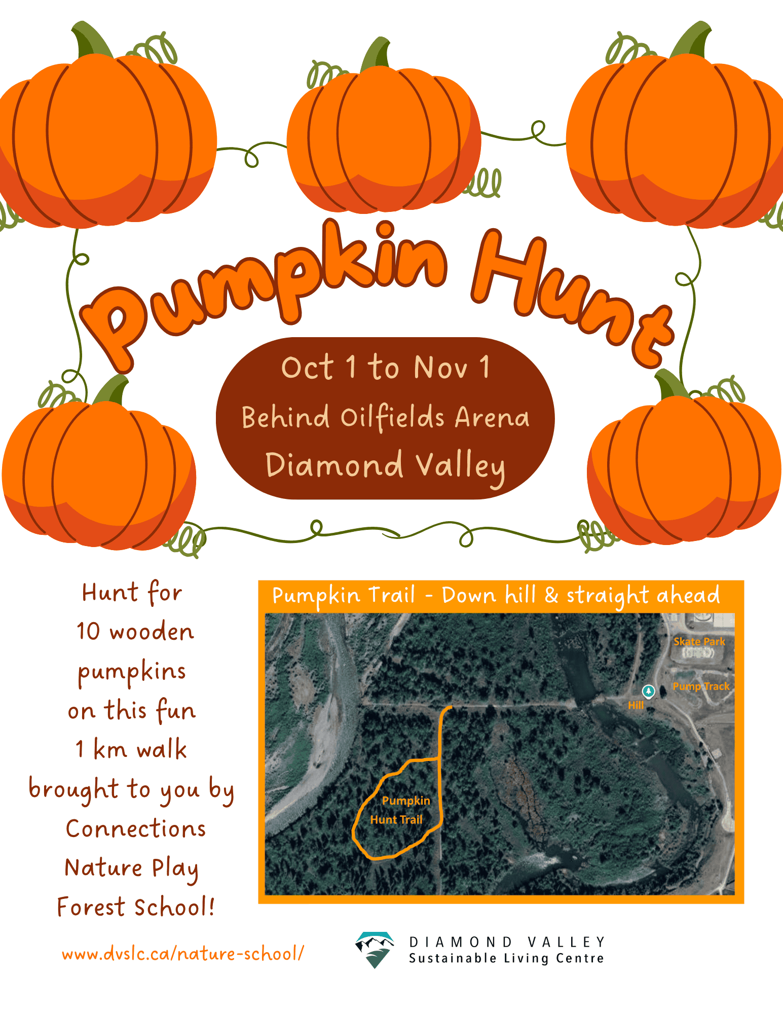 Pumpkin Hunt and Community Campfire in Diamond Valley – Diamond Valley